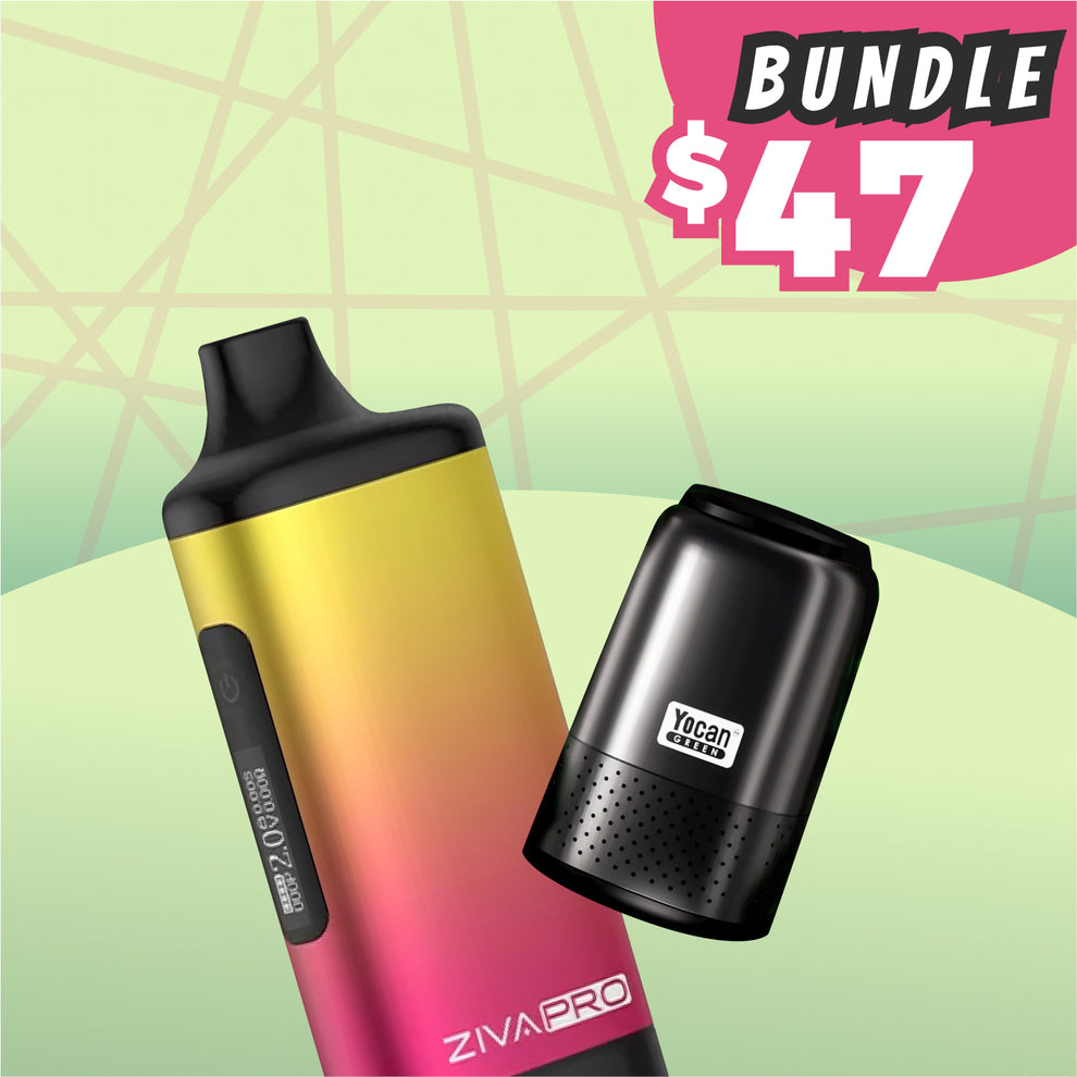 Yocan Ziva Pro BUNDLE - Yellow/pink Gradient – Yocan Vaporizer
